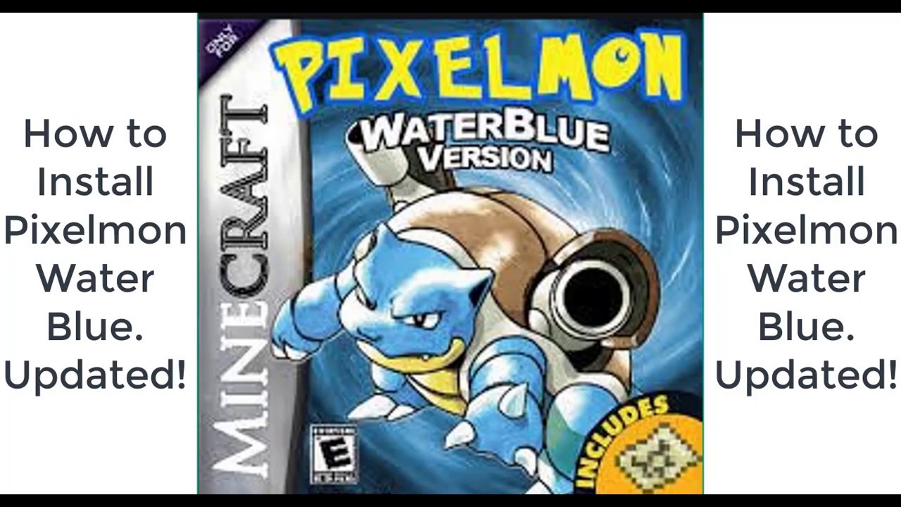 How to Install Pixelmon Water Blue 7.2 for Minecraft 1.12.2 - YouTube