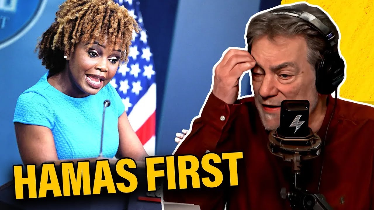 Press Sec gives BS Answers to College Protest Questions - YouTube