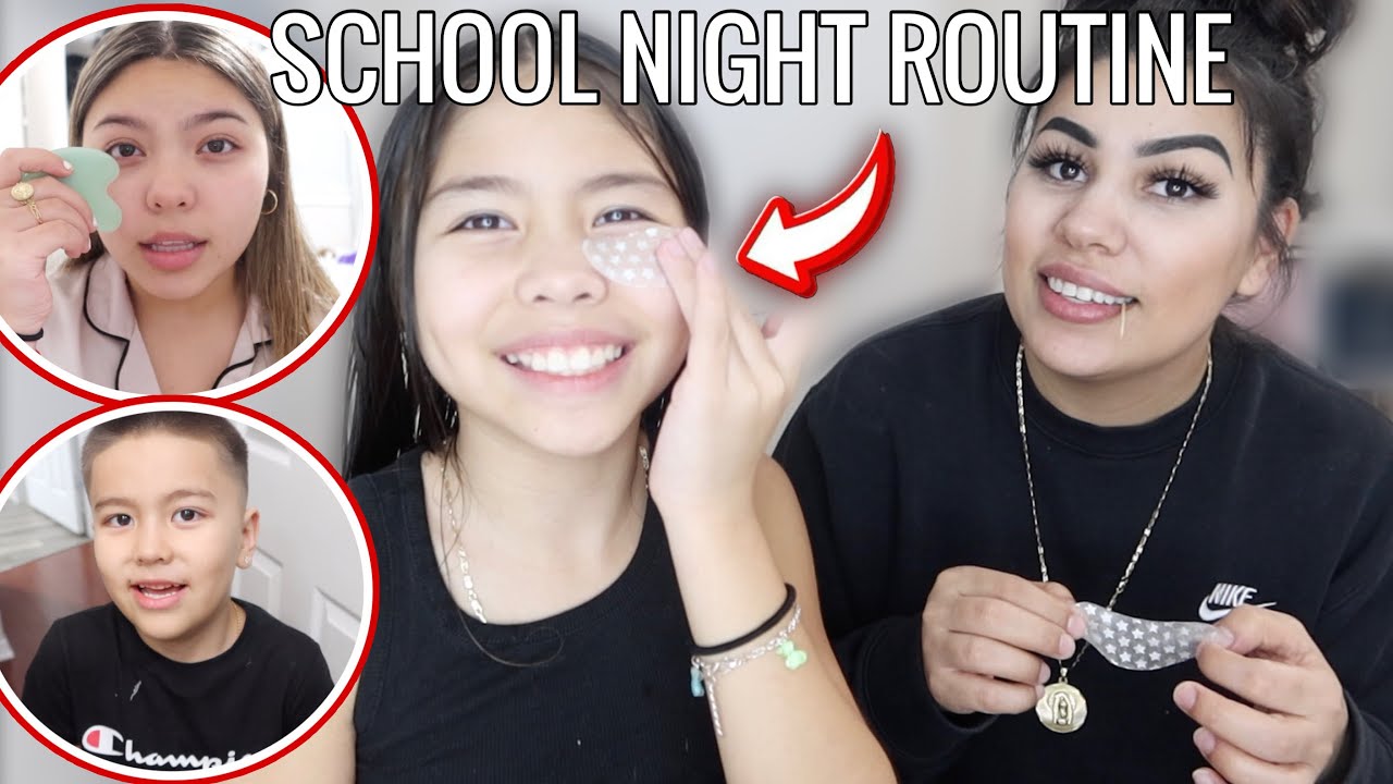 School Night Routine ** KIDS EDITION** - YouTube