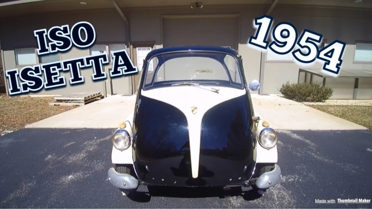 1954 Iso Isetta - YouTube