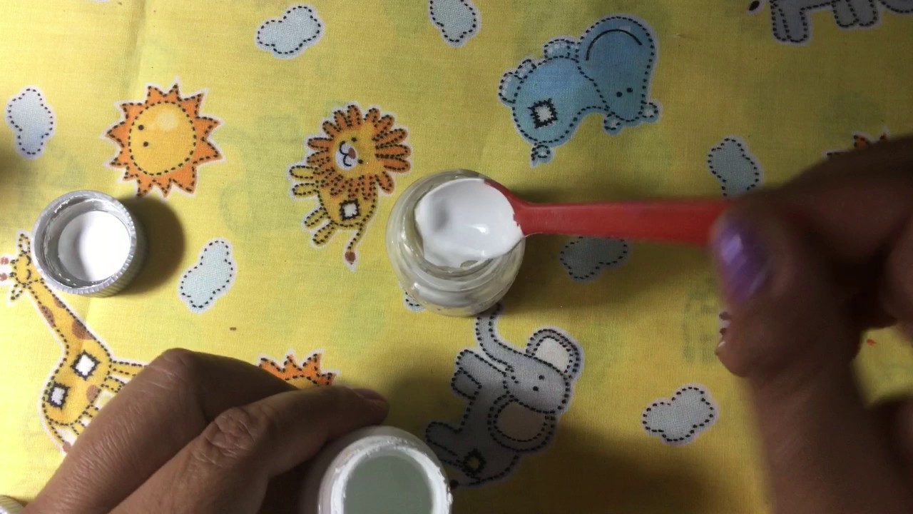 Mezcla Para Obtener Color Piel Bebe Con Cony - YouTube