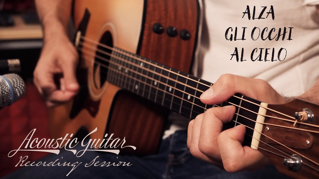 Alza gli occhi al Cielo - Davide Gullotto | Acoustic Guitar Recording ...