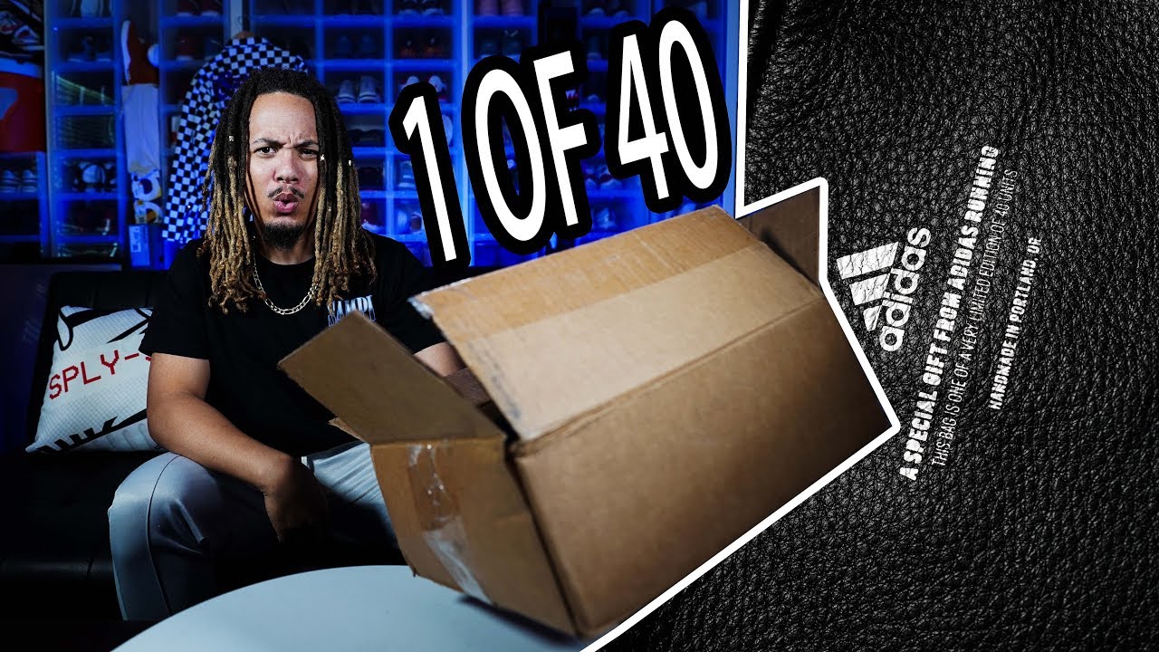 ADIDAS SENT ME THE MOST DOPE PACKAGE EVER !!! ONLY 40 OF THESE MADE ...