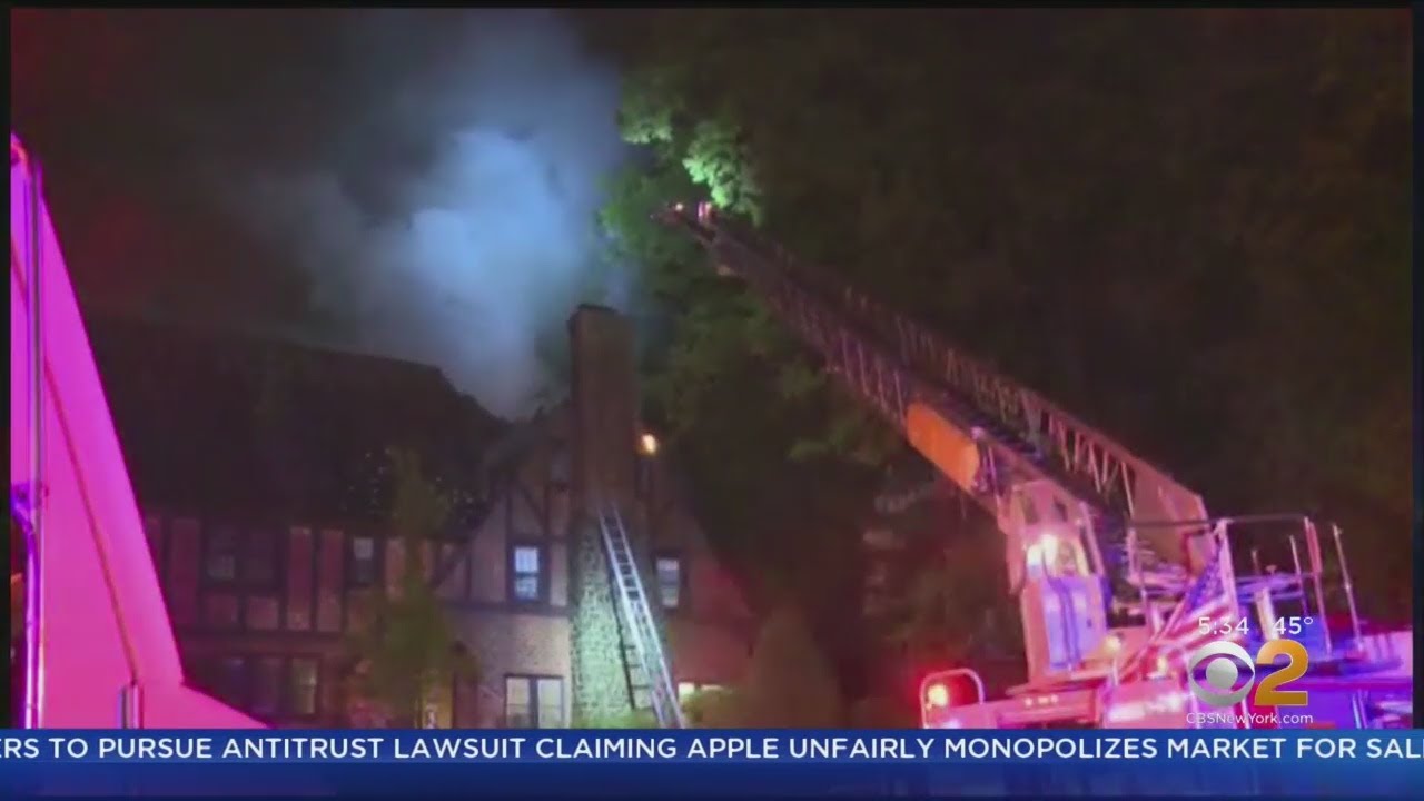 Mansion Fire In Montclair, N.J. - YouTube