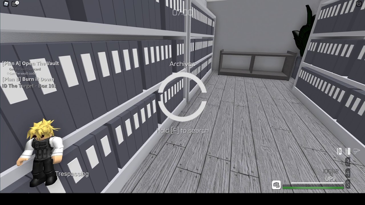 ROBLOX Entry Point "The Deposit" Operative Solo Stealth - YouTube