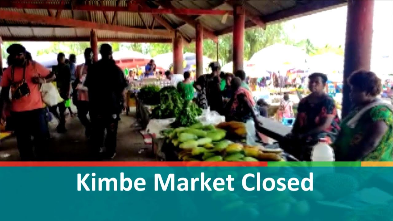 Kimbe Market Closed - YouTube