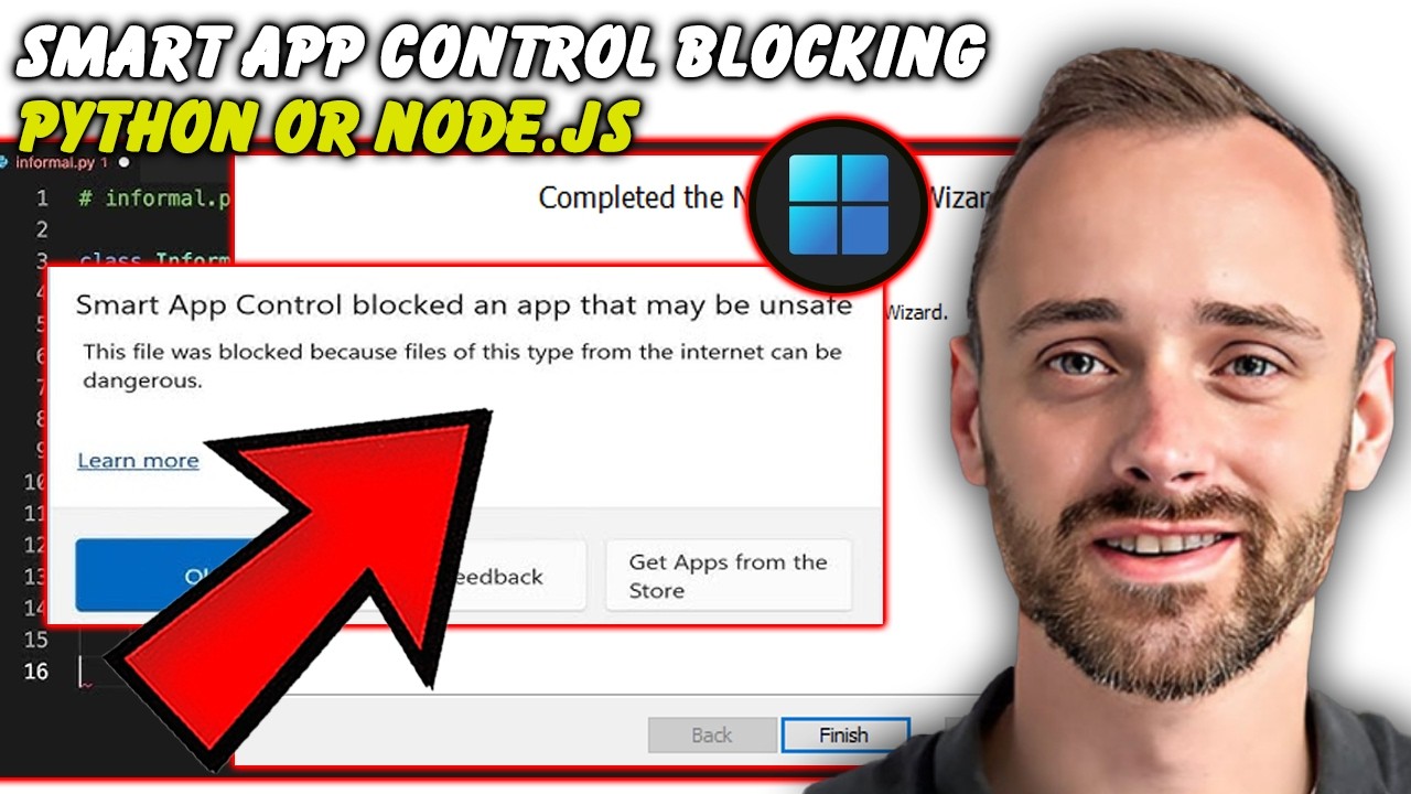 Can’t Install Python or Node.js on Windows 11? Remove Smart App Control ...
