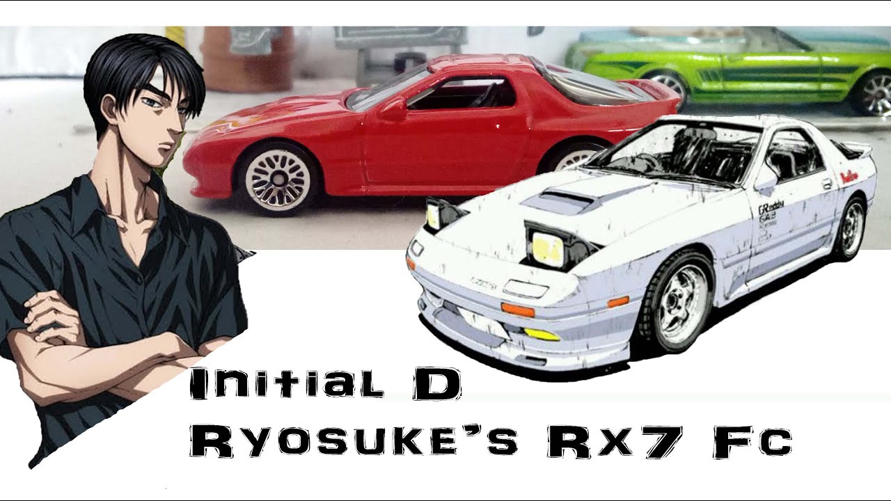 Hot wheels Redsuns' Mazda RX7 FC! - YouTube