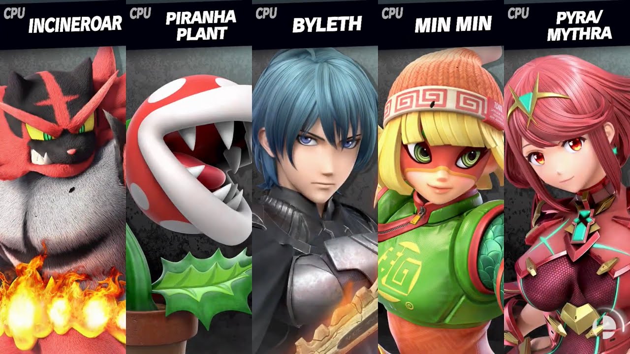 Super Smash Bros. Ultimate - Nintendo Only Ultimate Newcomers Part 2 ...