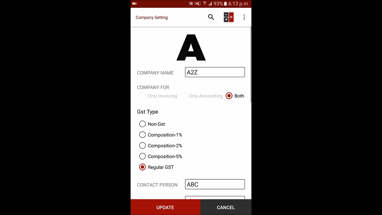 How to edit company information in RECO App? - YouTube