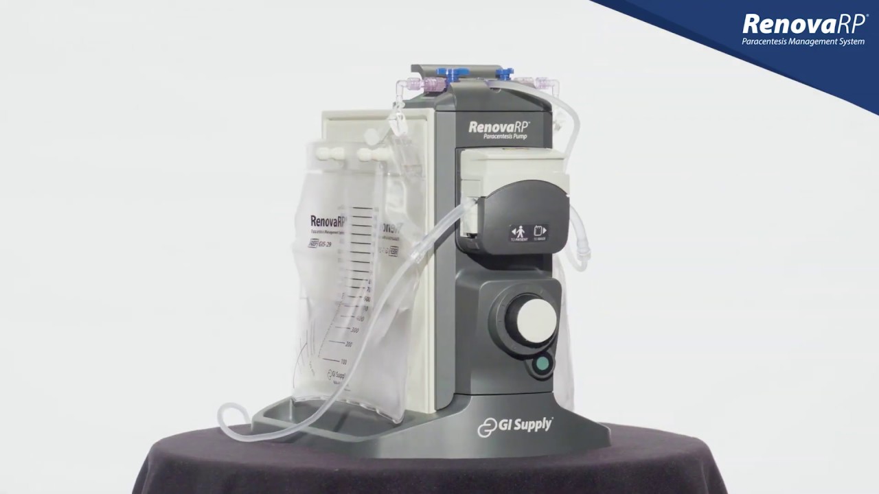 30 Second Demo - RenovaRP Paracentesis Pump vs Vacuum Bottles for ...