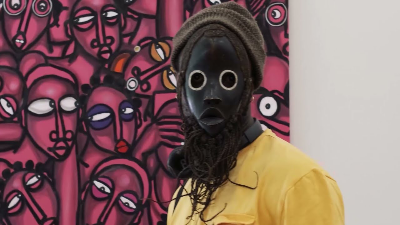 Boogie Woogie in Cairn//Peintre Obou - YouTube