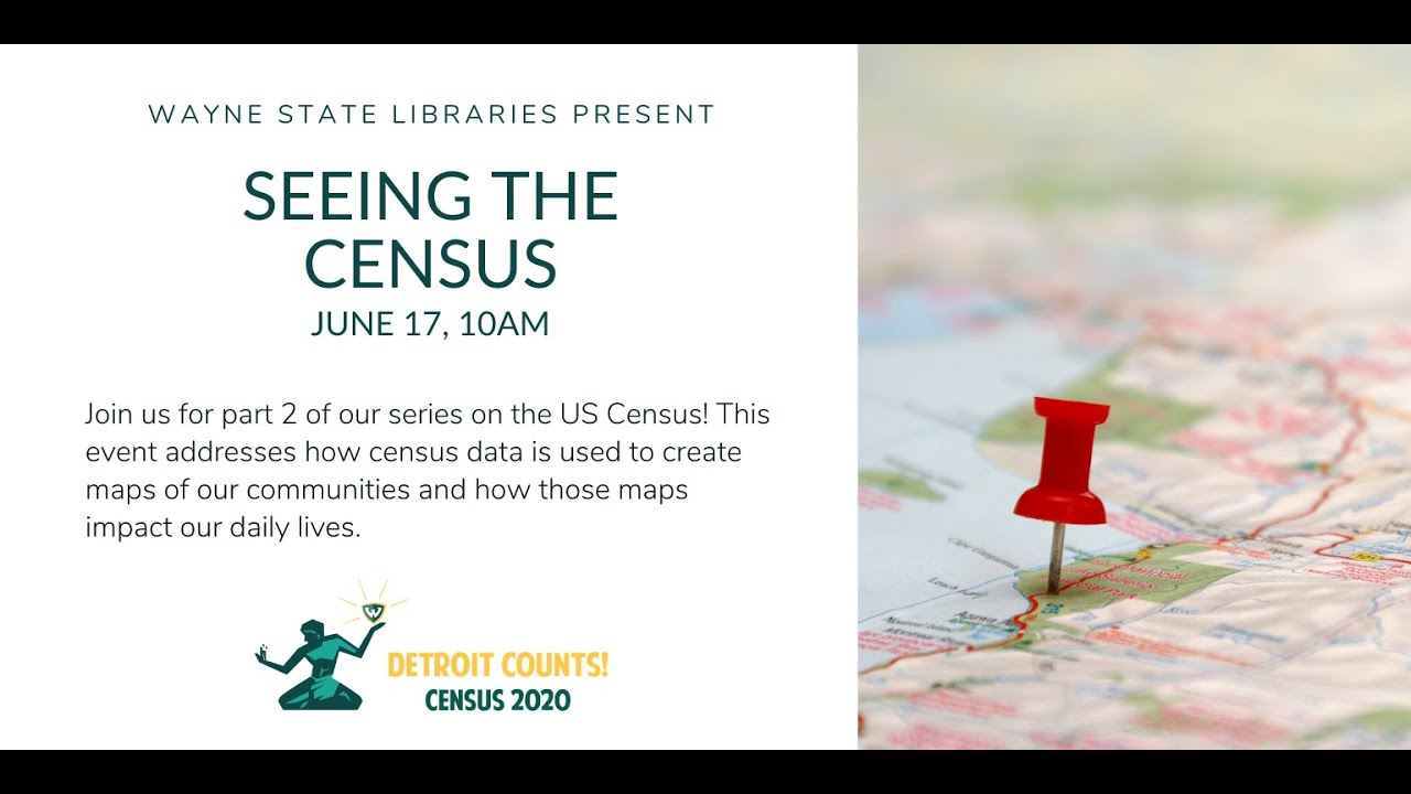 Seeing the Census (part 2 of 2), from the Detroit Counts US Census series from Wayne State ...