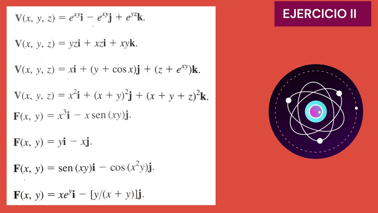 Operadores Vectoriales 2ª Parte - YouTube
