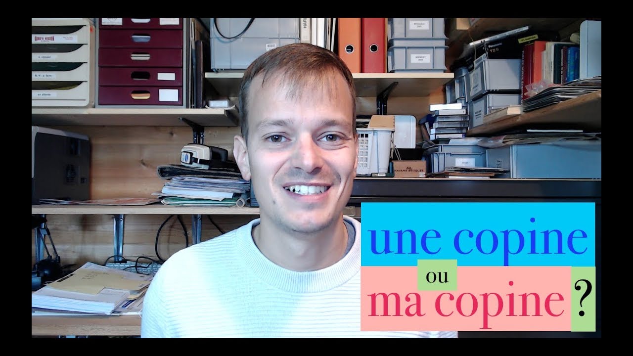 Apprendre le français: une copine, ma copine, une amie (différence ...