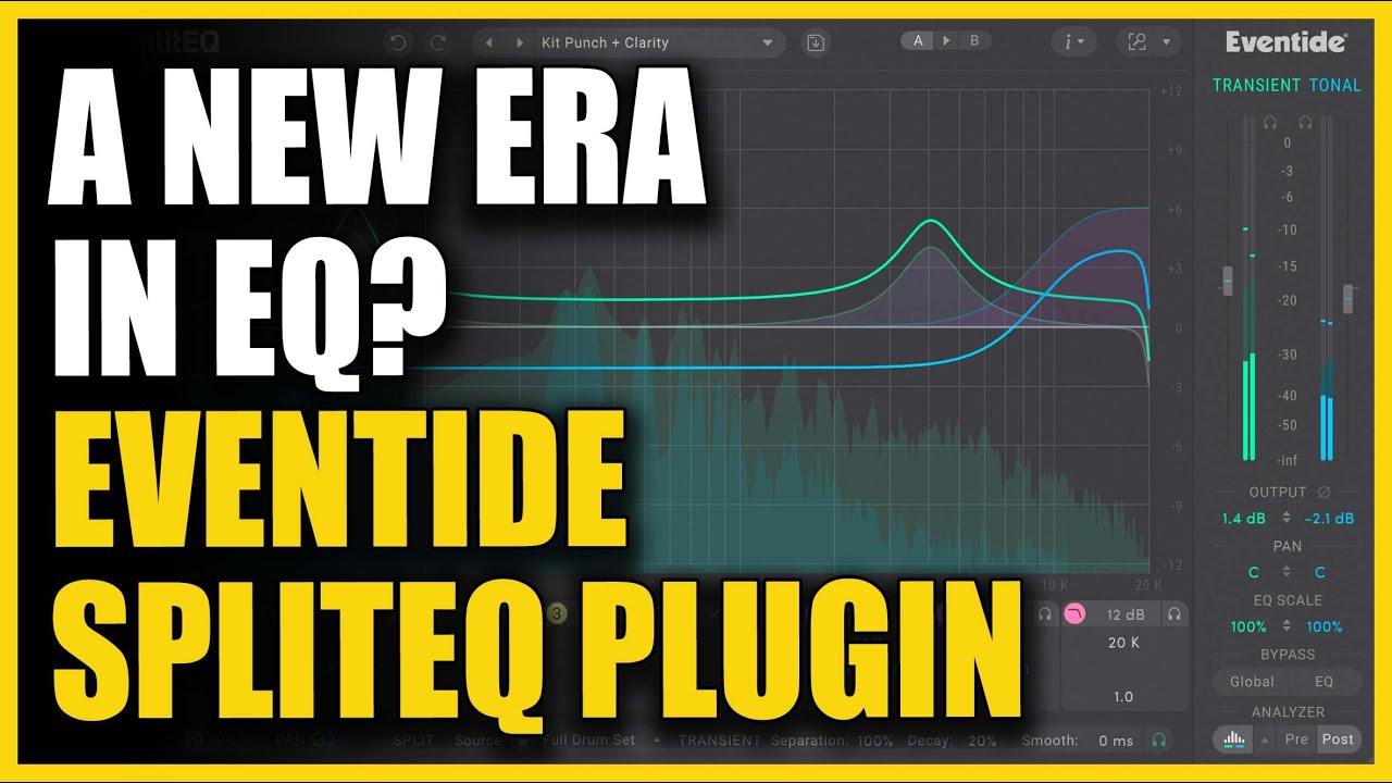 A New Era In EQ? Eventide SplitEQ Plugin - YouTube