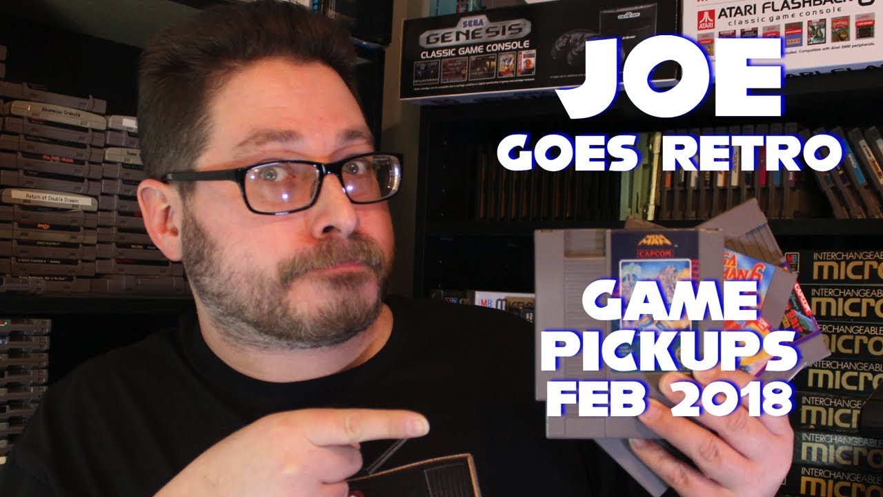 Game Pickups - February 2018 - Over 20 NES Games! - Joe Goes Retro ...