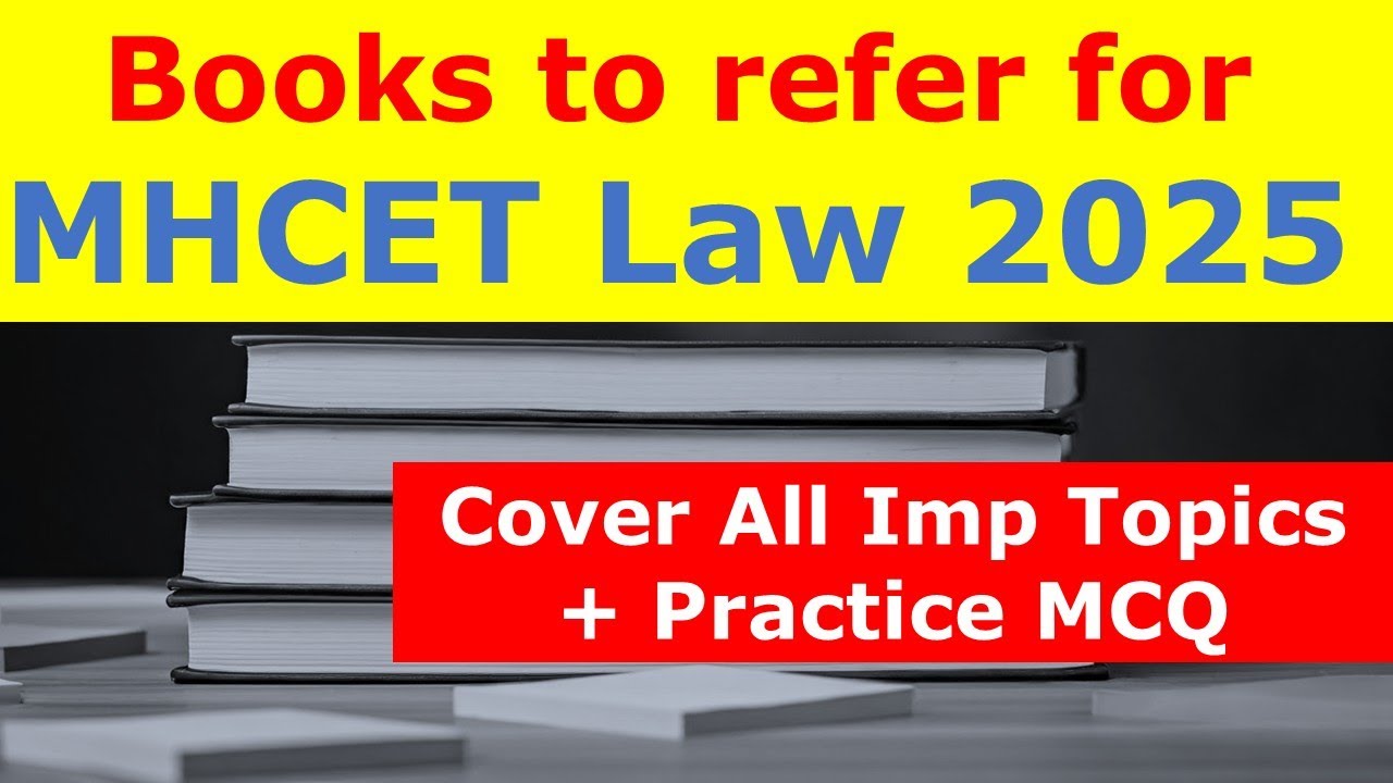 Best Books for MHCET Law 2025 Preparation | Must-Read Study Material ...