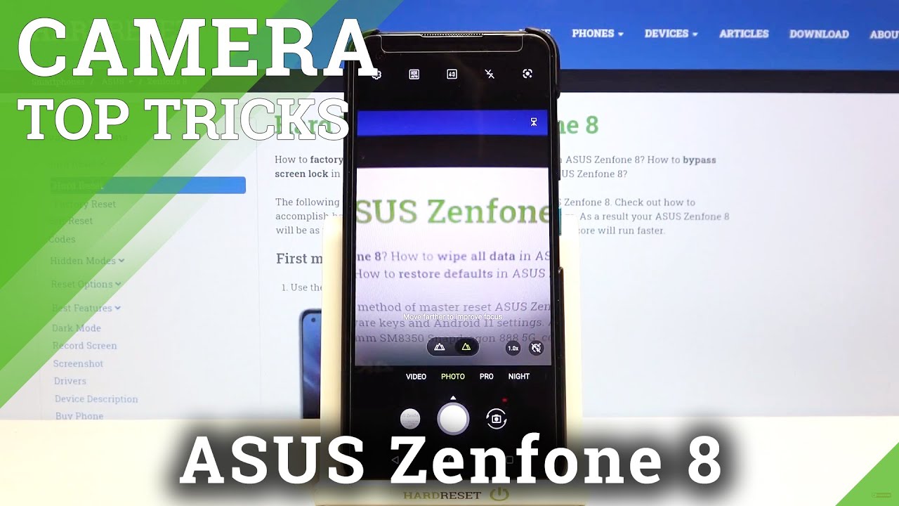 ASUS Zenfone 8 Camera Top Tricks | Best Camera Features | Advanced ...