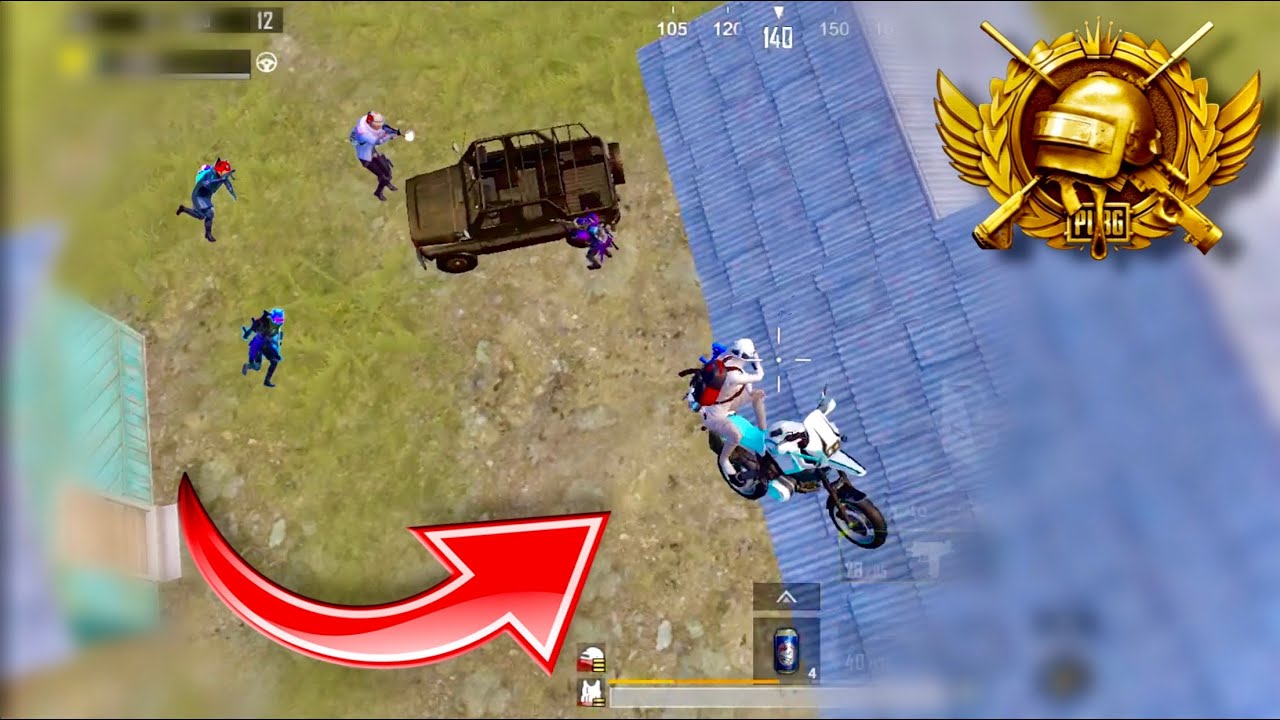 DRIVEBY with A MOTORCYCLE | PUBG MOBILE - YouTube