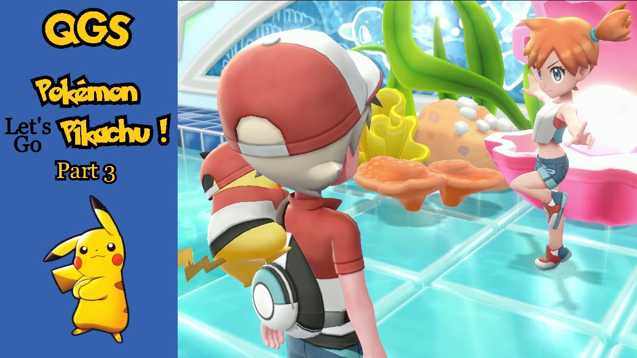 Pokémon Let's Go Pikachu Playthrough Part 3: The Magical Mermaid - YouTube