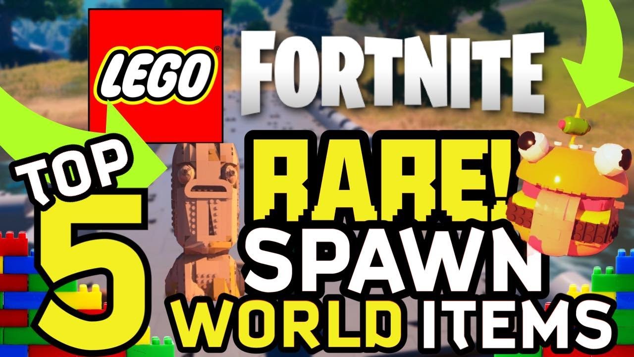 Lego Fortnite Top 5 Rare Spawn Points of Interest - YouTube