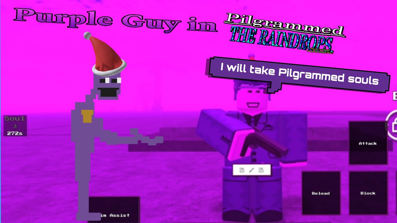 Becoming the Purple Guy in Pilgrammed - YouTube