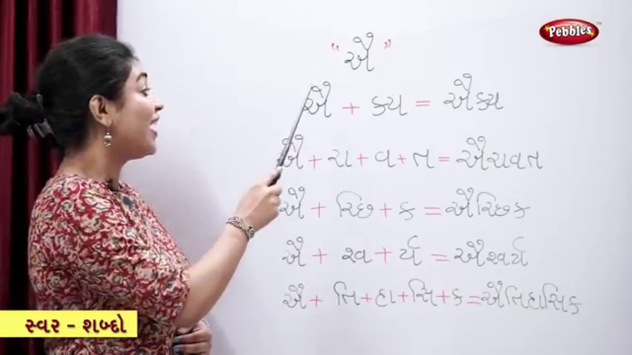 Words Starting With Each Alphabet in Gujarati | Gujarati Words Starting ...