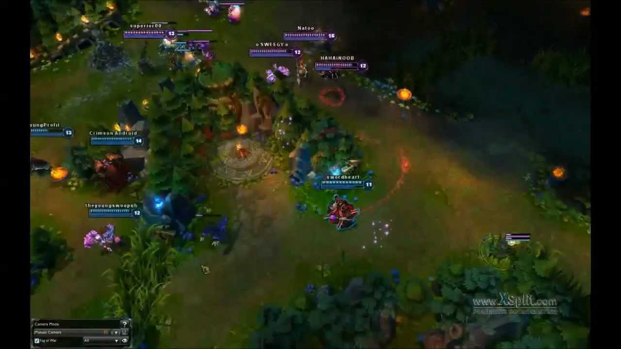 League of Legends - Nidalee Spear Almost One Shot - YouTube