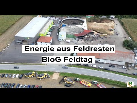 Energie aus Feldresten – BioG Feldtag