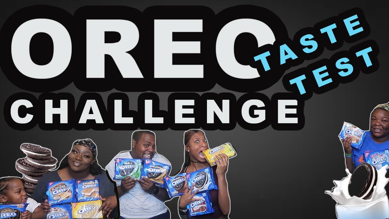OREO TASTE TEST CHALLENGE - YouTube