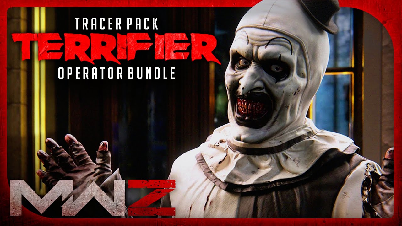 Playing As Art The Clown From Terrifier In Zombies (Call of Duty Modern ...