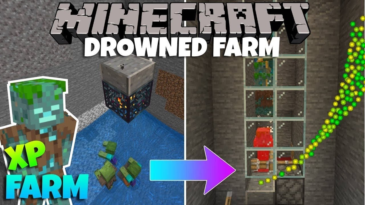 Lets Make Drowned / Trident Farm | Minecraft SMP Live | Road to 1k subs ...