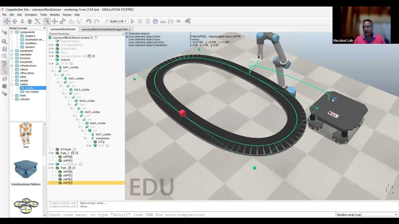 Celda robótica: Robot Móvil y Segunda Trayectoria para finalizar la ...