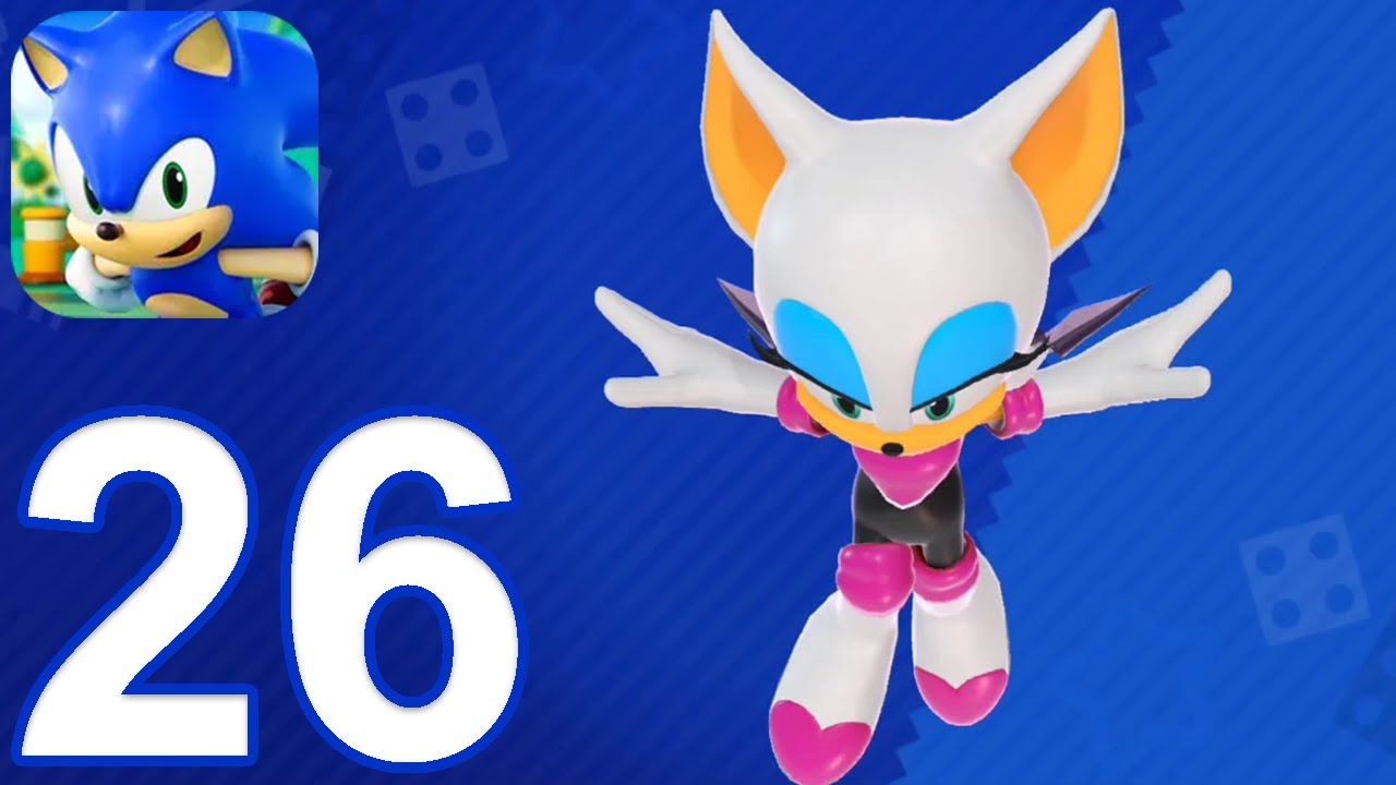 Sonic Rumble Gameplay Walkthrough Part 26 - Rouge (Android, iOS) - YouTube