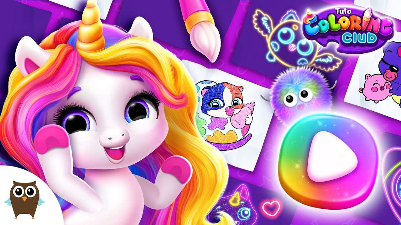 Tuto Coloring Club 🎨 Paintings Come To Life 😍 TutoTOONS - YouTube