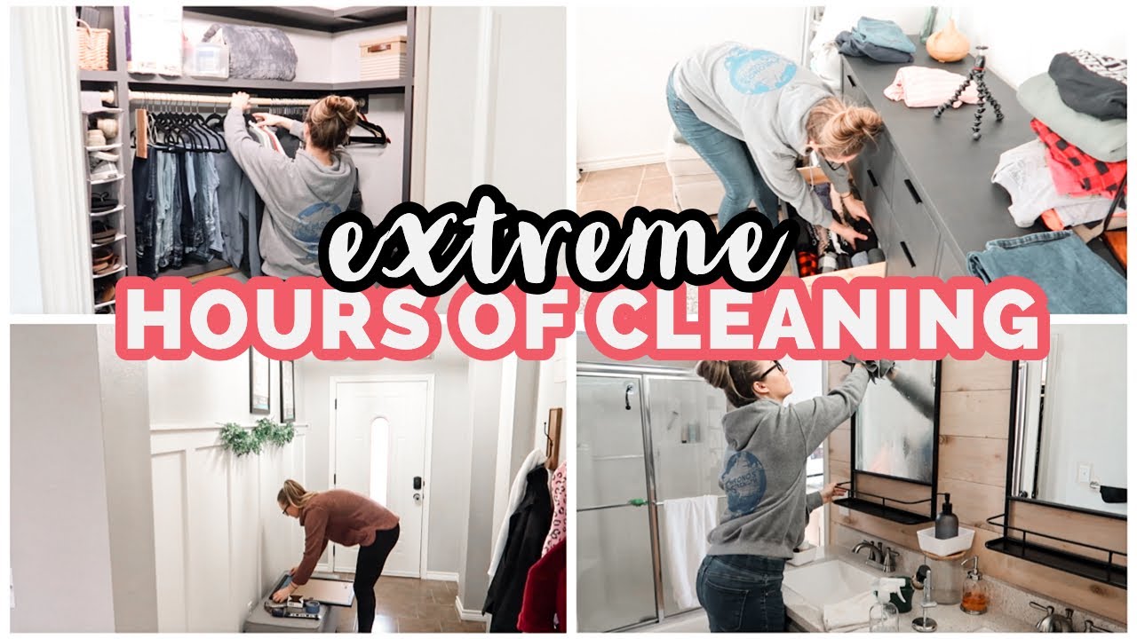 2020 EXTREME WHOLE HOUSE CLEAN WITH ME | MESSY HOUSE SPEED CLEANING ...