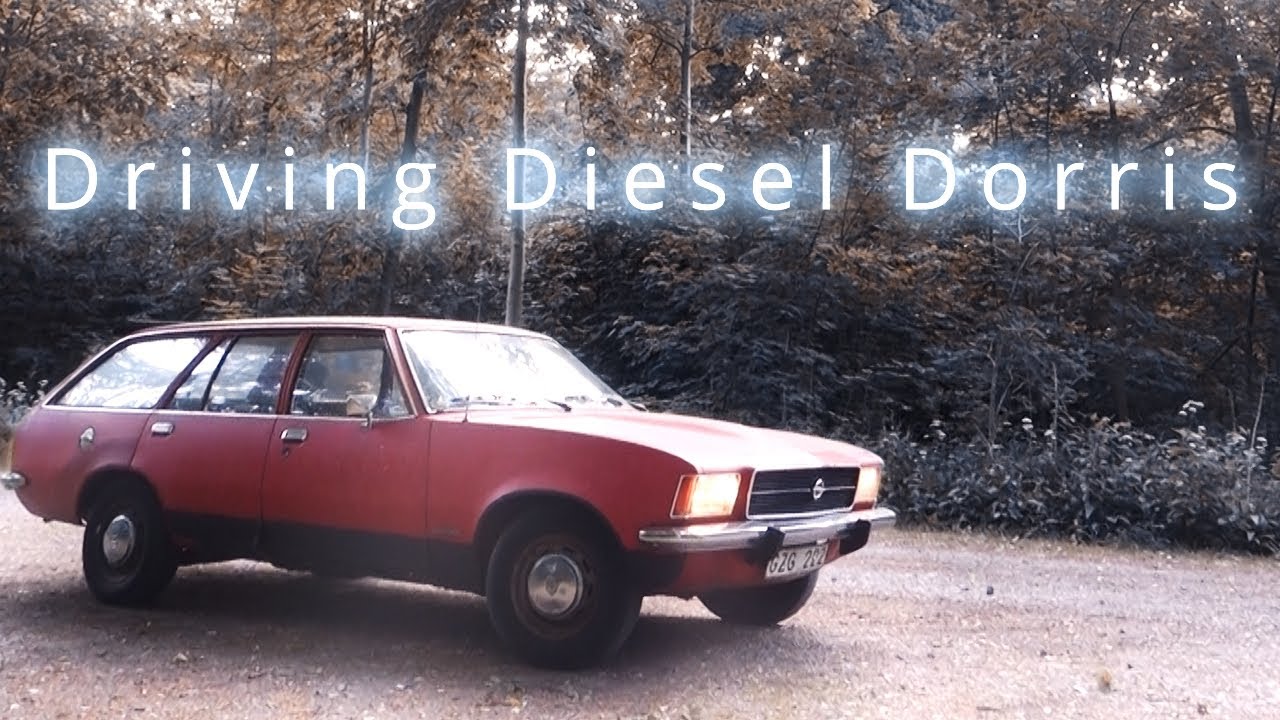 Taking a diesel car from the 1970 ´s for a drive! - YouTube