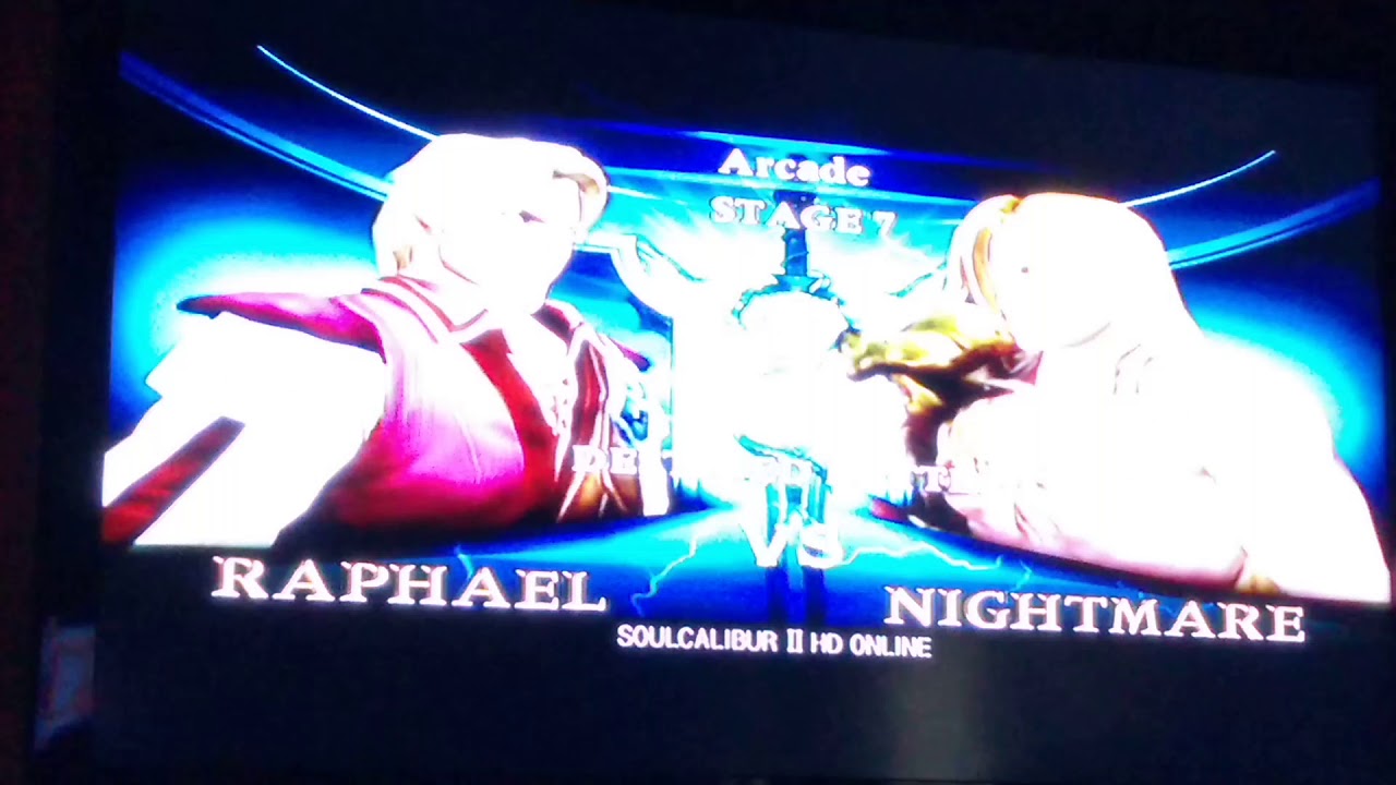 Soul Calibur 2 HD Online Raphael Arcade Playthrough (Xbox Live Arcade) - YouTube