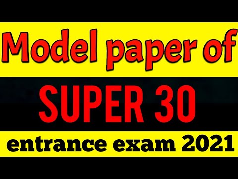 sample paper of super 30 | paper pattern and syllabus | Study Club ...