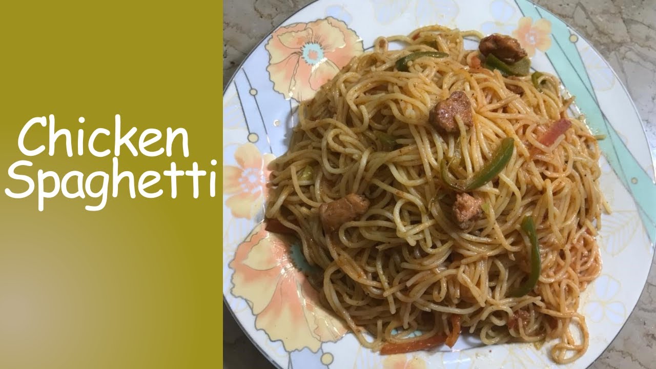 Tasty Spaghetti Recipe Homemade Vegetable Spaghetti Chicken Vegetable ...