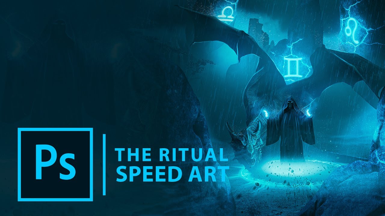 The Ritual | Photoshop Speed Art - YouTube