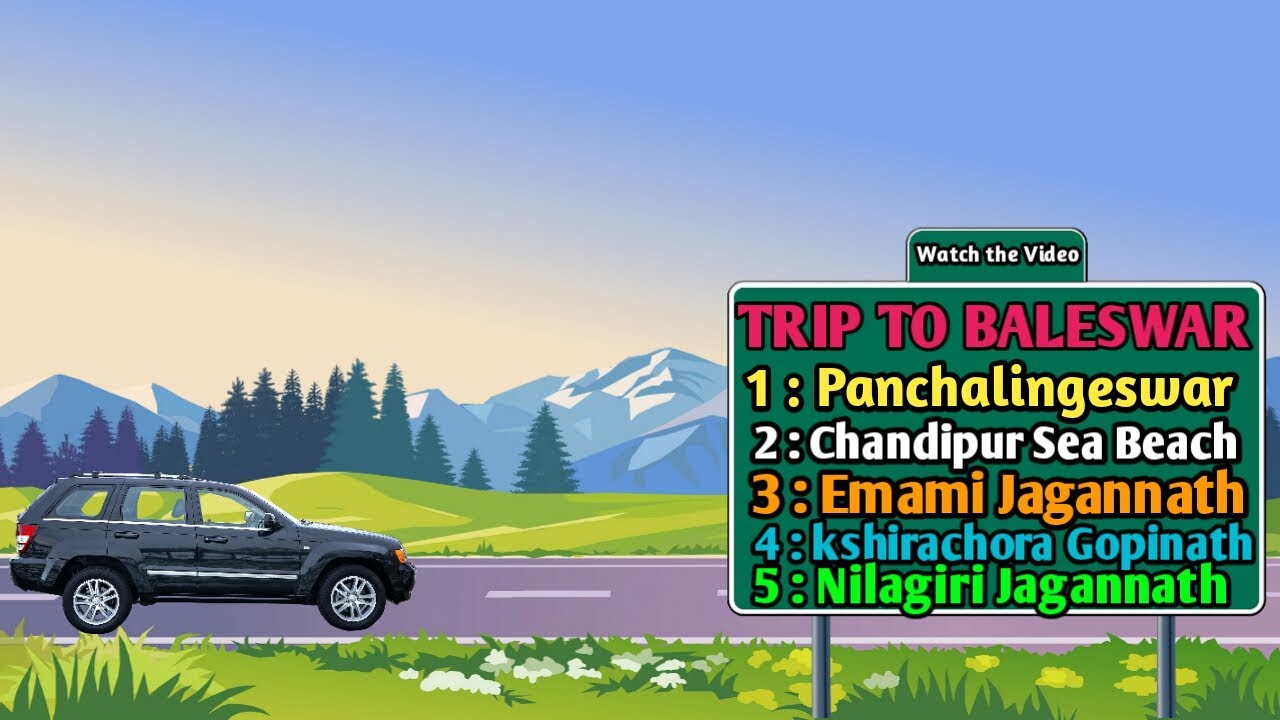 CDR TO BALESWAR II ALL TOURIST PLACE OF BALESWAR II WATCH & ENJOY - YouTube