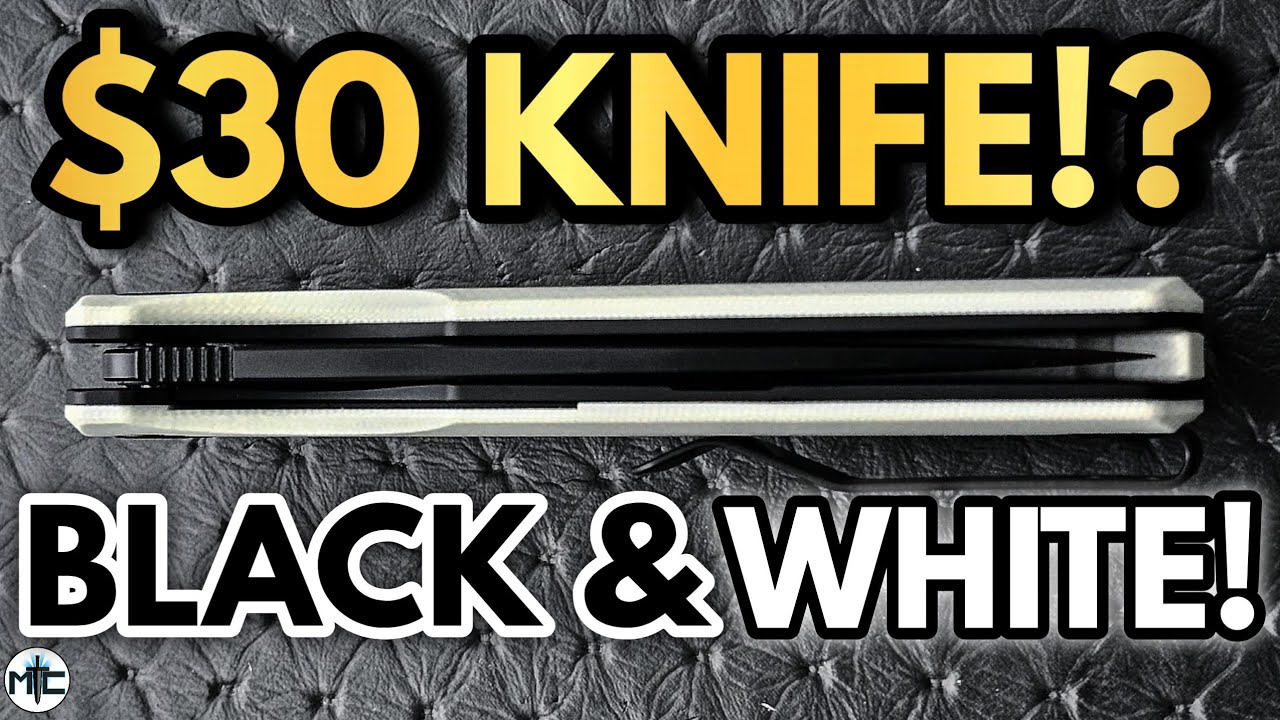 This Pocket Knife Is SUPER Cool And Only $30!!! - Knife Unboxing - YouTube
