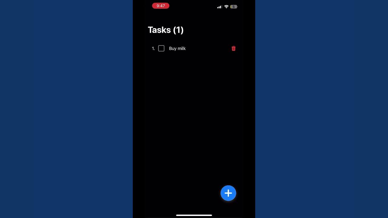 Todo App Swiftui 馃敆 Manish8798todo Task Management App Ios Swiftui Coding