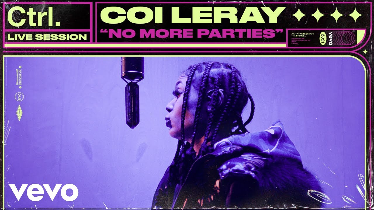 Coi Leray - No More Parties (Live Session) | Vevo Ctrl - YouTube Music