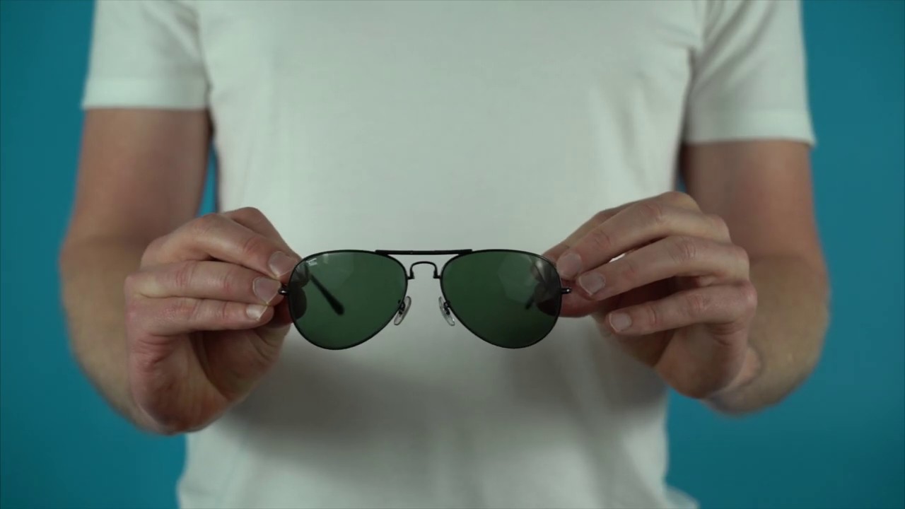 How To Fold: Foldies Folding Aviator Sunglasses with Polarized Lenses ...