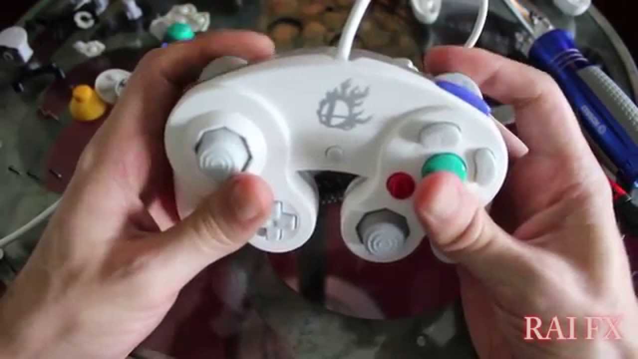 Customizing the Super Smash Bros. Gamecube controller C-Thumbstick and Shell - YouTube
