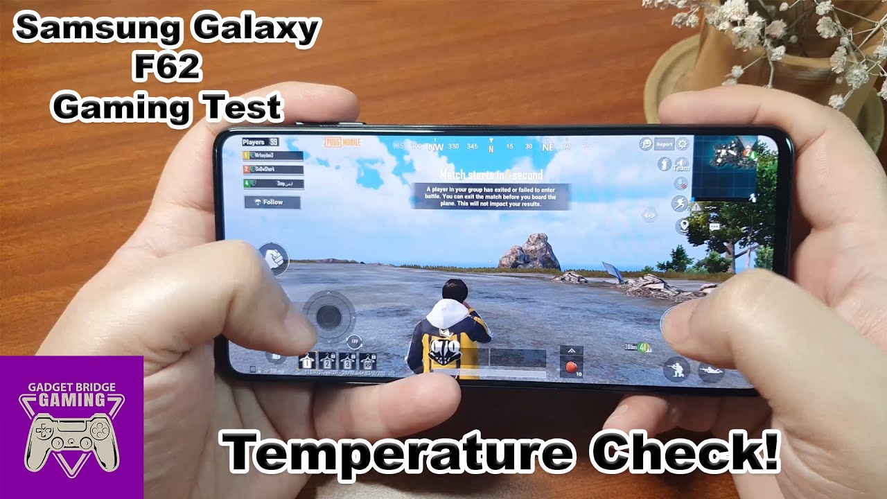 Samsung Galaxy F62 Gaming Test With Temperature Check | Beautiful ...