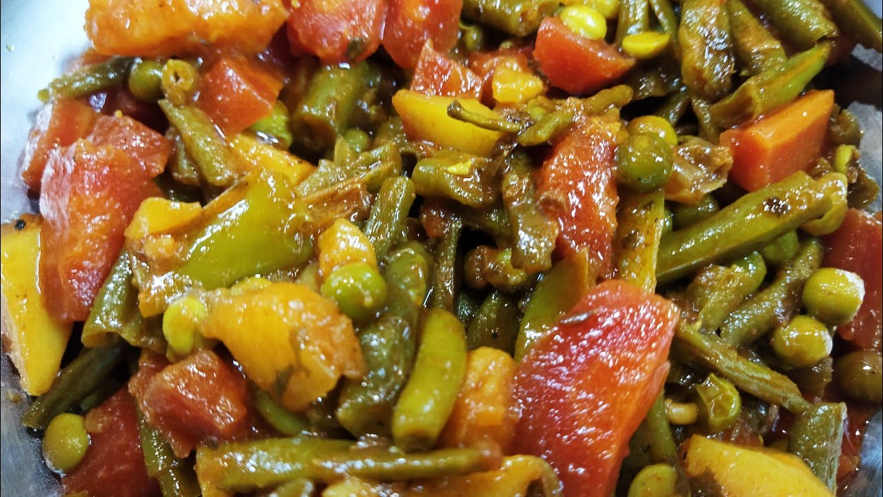 Gajar Matar Beans aur aloo pyas ki sbze in two different style# ...